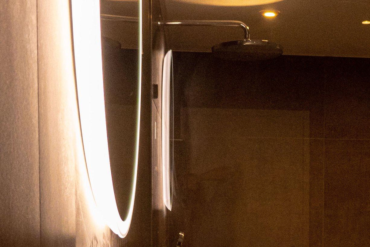 Round LED light mirror | Schneider GLOW LED